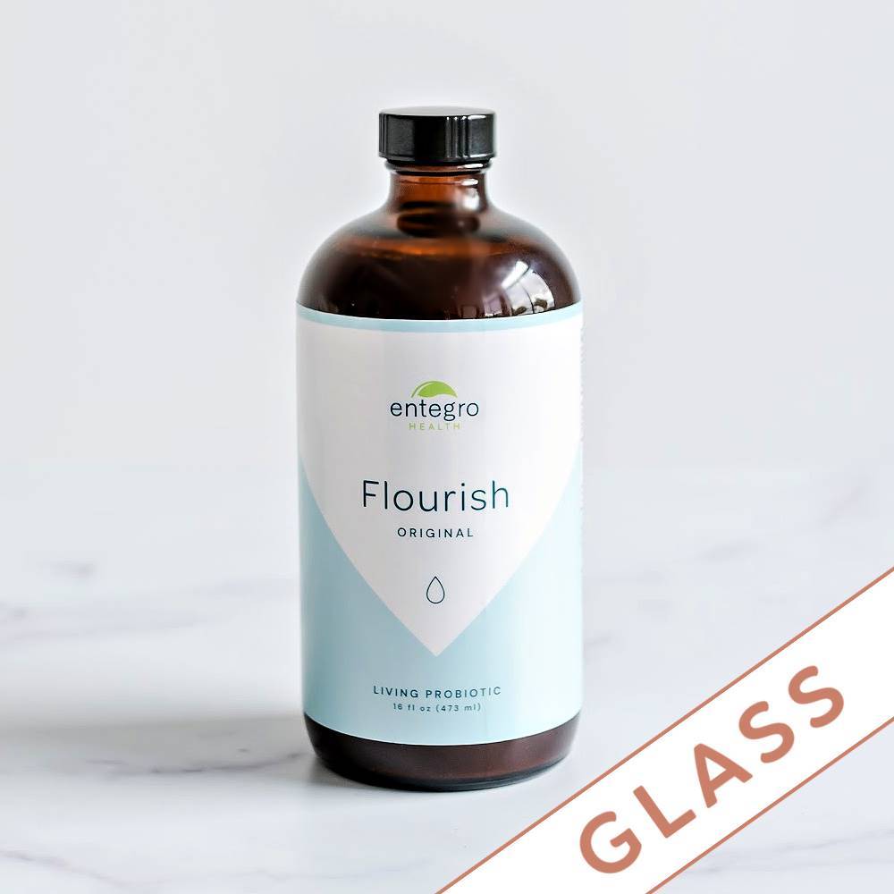 Flourish Original Liquid Probiotic - Glass Edition – Provisions for ...