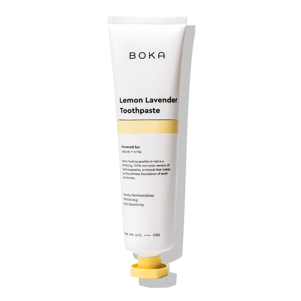 Boka Lemon Lavender Toothpaste – Provisions for Health & Healing