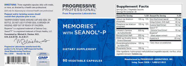 Memories with Seanol-P – Provisions for Health & Healing