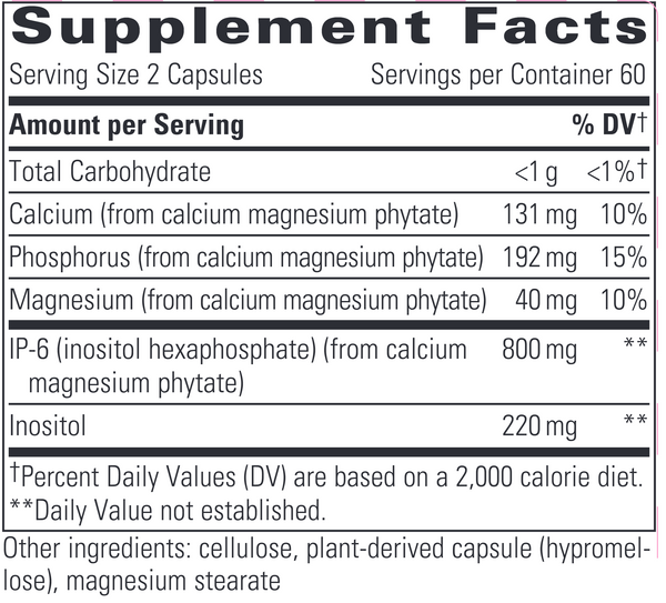 Cellular Forte with IP-6 and Inositol – Provisions for Health & Healing